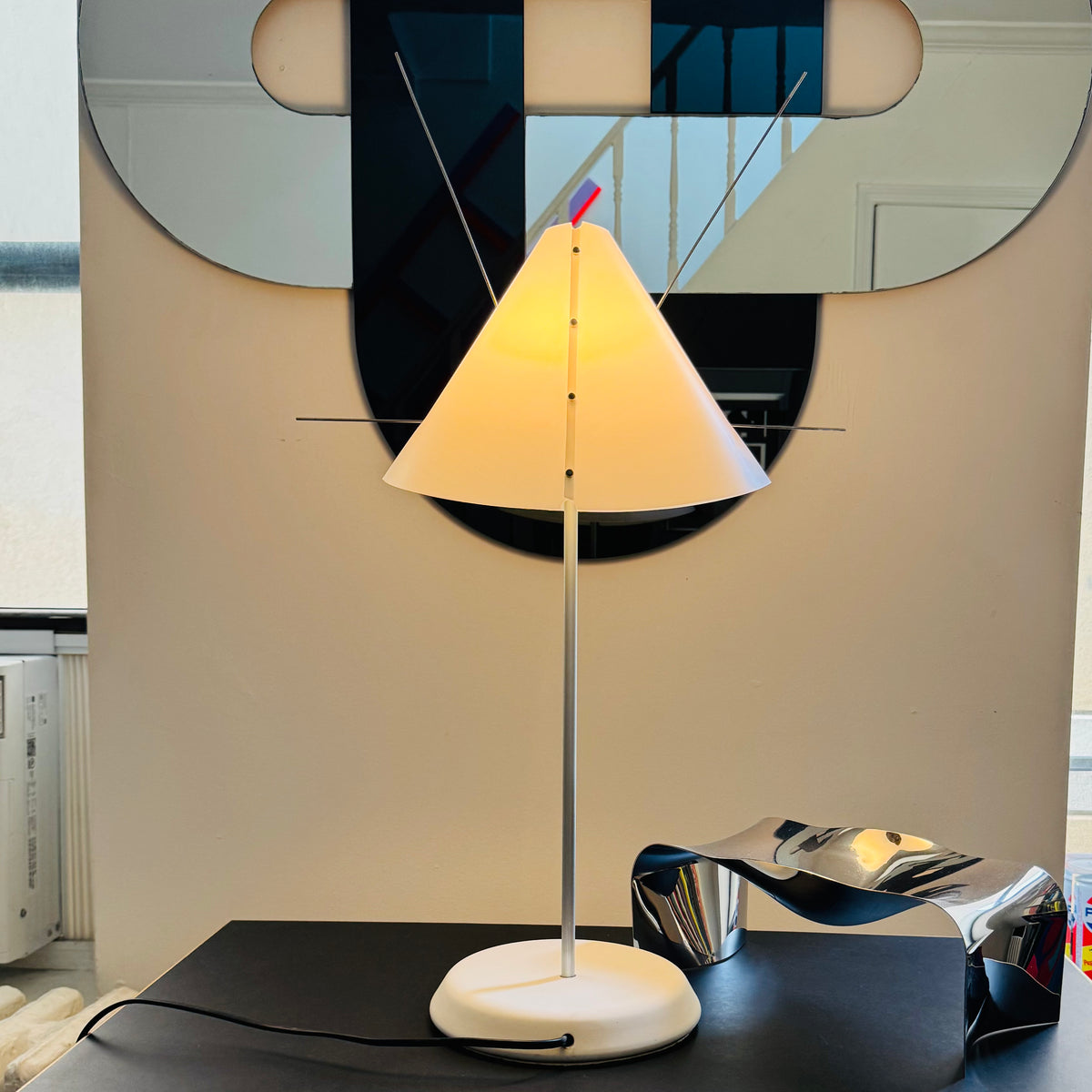 Vintage Italian Post Modern Spiky Lamp – ODD EYE